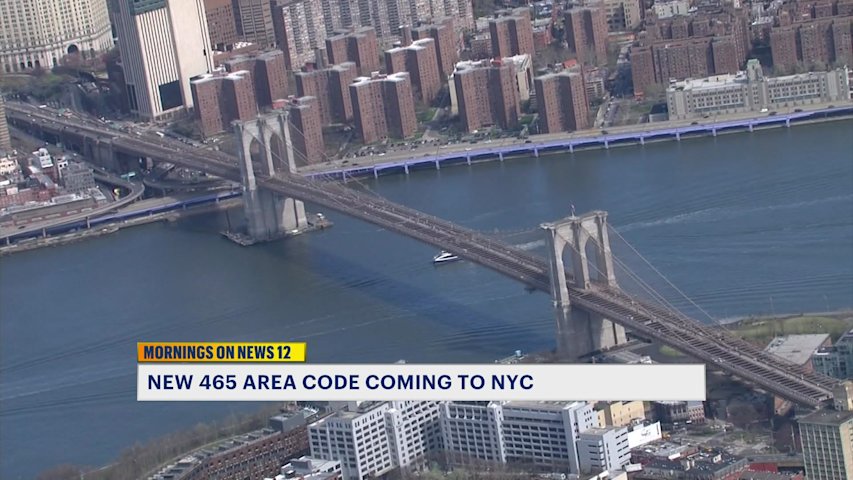 New '465' telephone area code coming to NYC