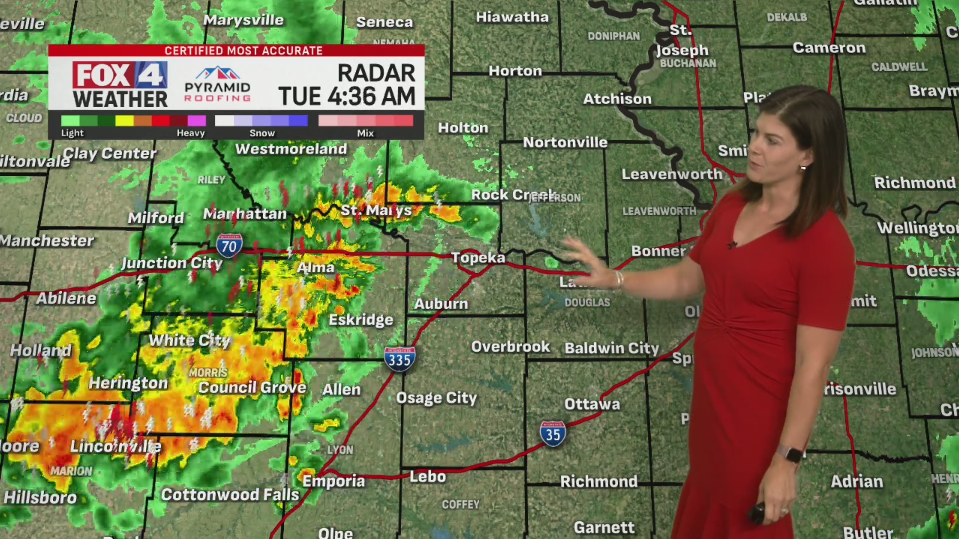 FOX4 forecast: Stormy start, steamy finish!