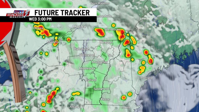 Stormy Wednesday after a toasty Tuesday