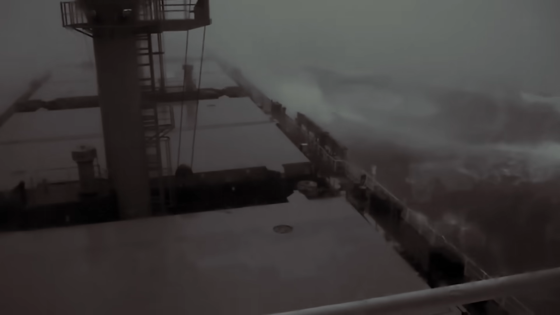 The ocean sent 100-foot waves at this ship - then silence followed