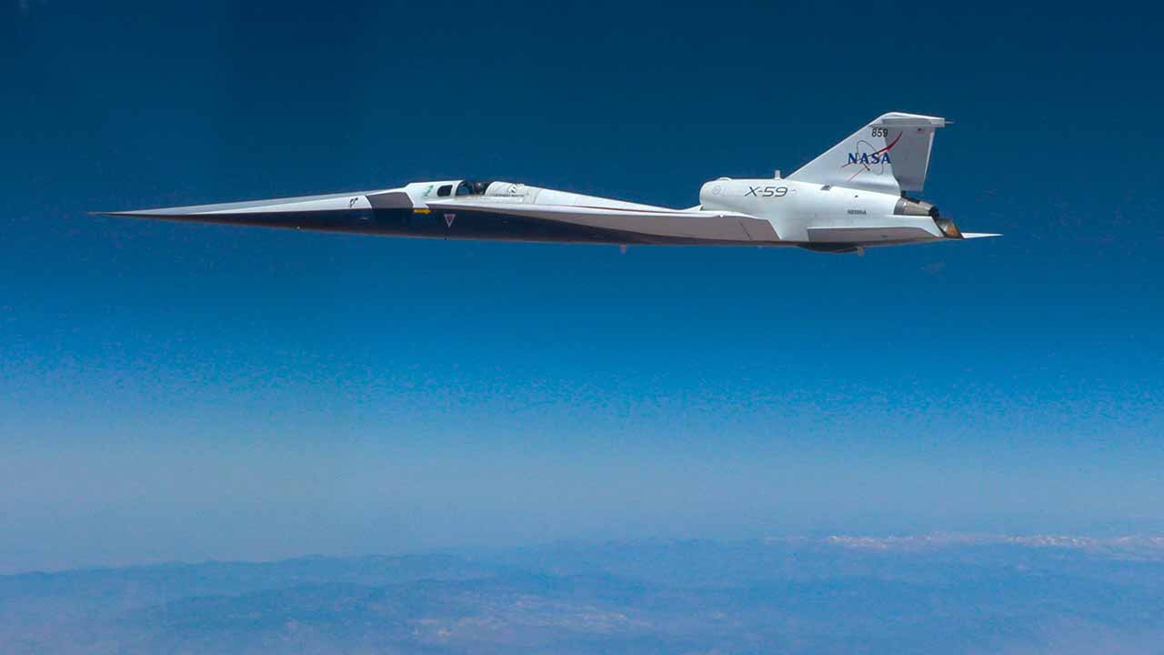 NASA’s silent supersonic aircraft breaks the sound barrier for the ...