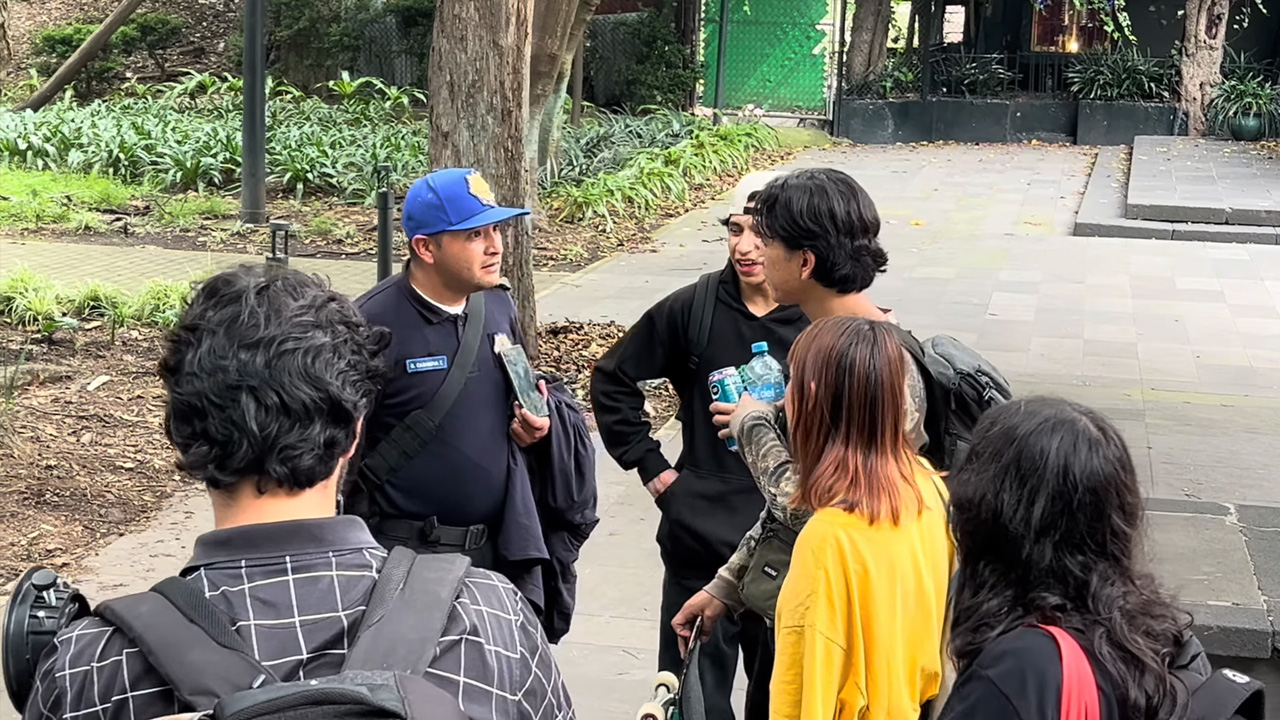 Police just shut down a Mexico City skate spot