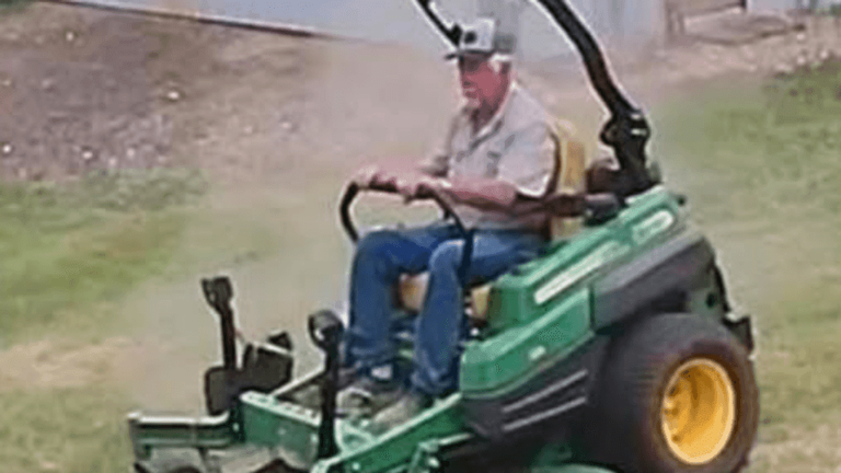 Cutting and running: Thief steals high-end zero-turn mower