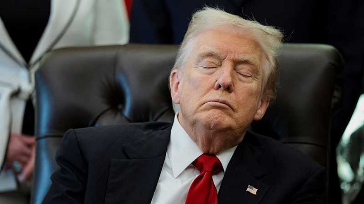 Rubio notified as Trump mocked for appearing to sleep at NBA Finals