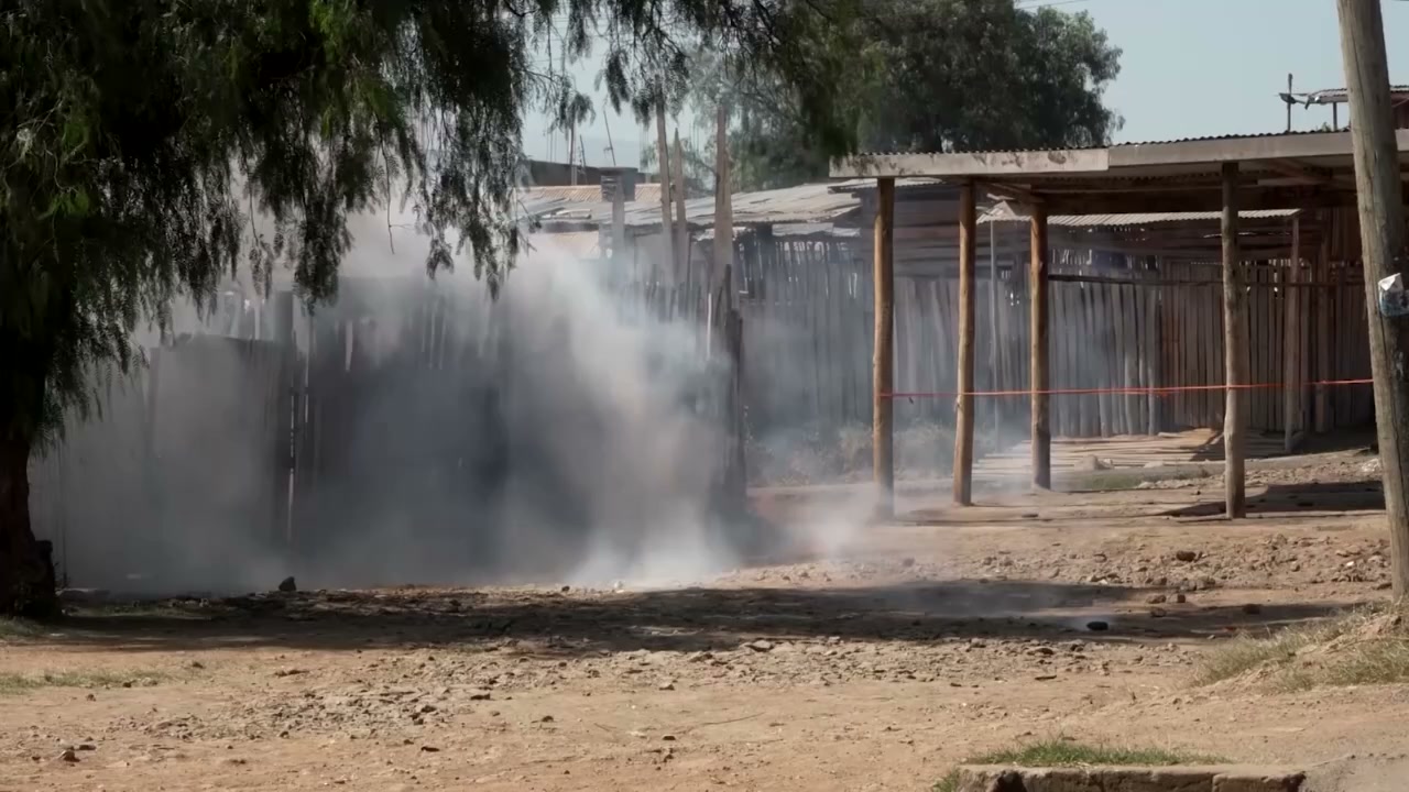 Kenyans protest against US Ebola quarantine facility