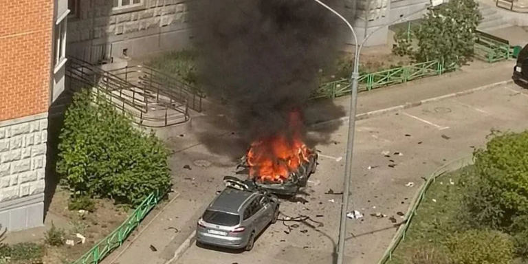 Car explodes in neighborhood housing military personnel near Moscow ...