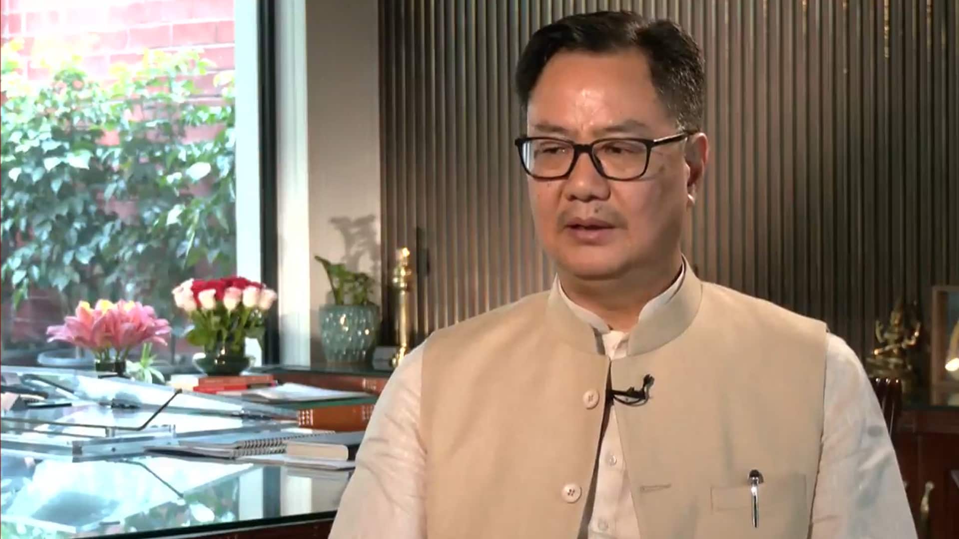 Kiren Rijiju on PM Modi vs Nehru: "PM Modi gave India a long-term ...