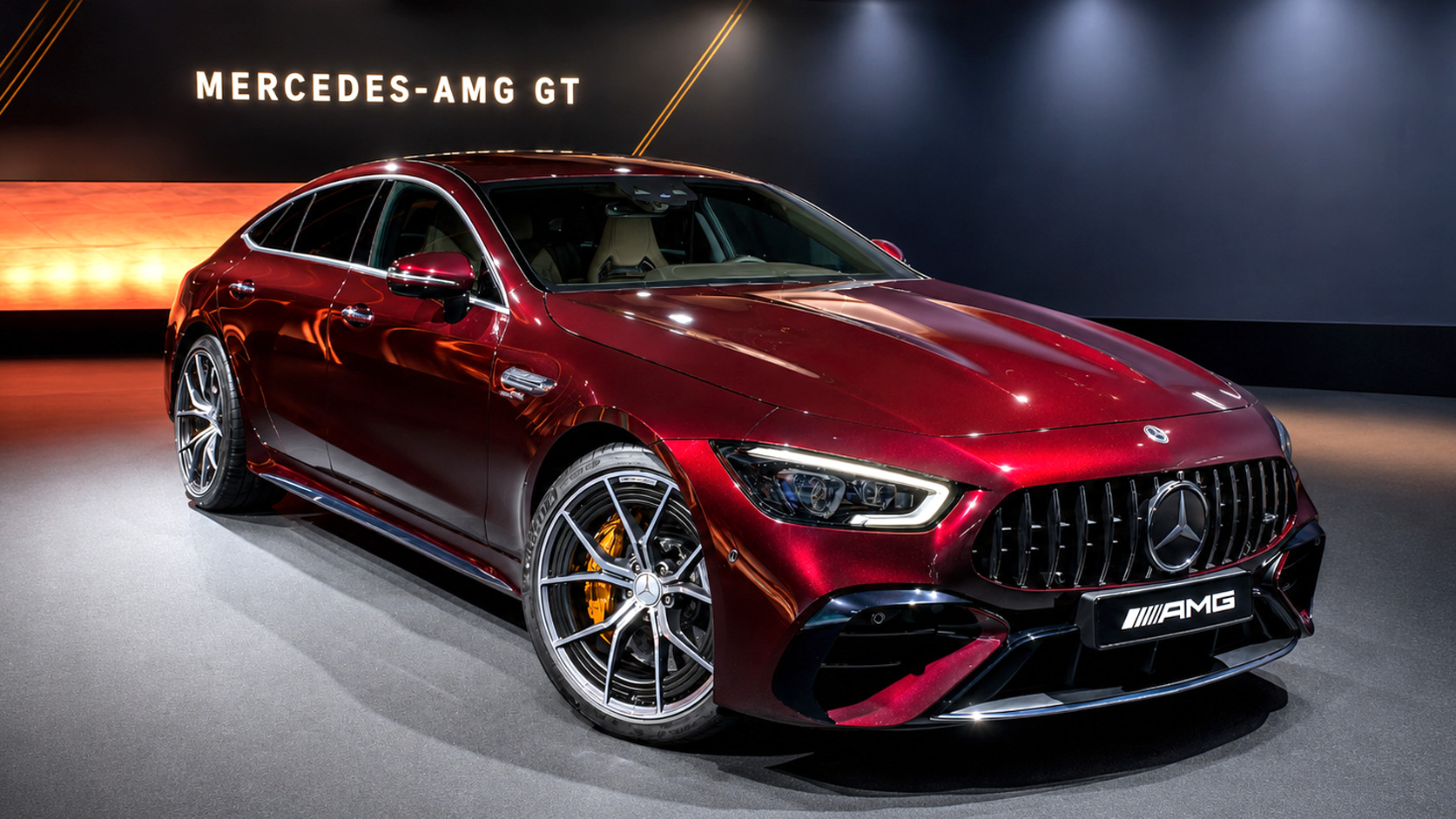 Mercedes-AMG GT53 special edition reveals rare rubellite red paint