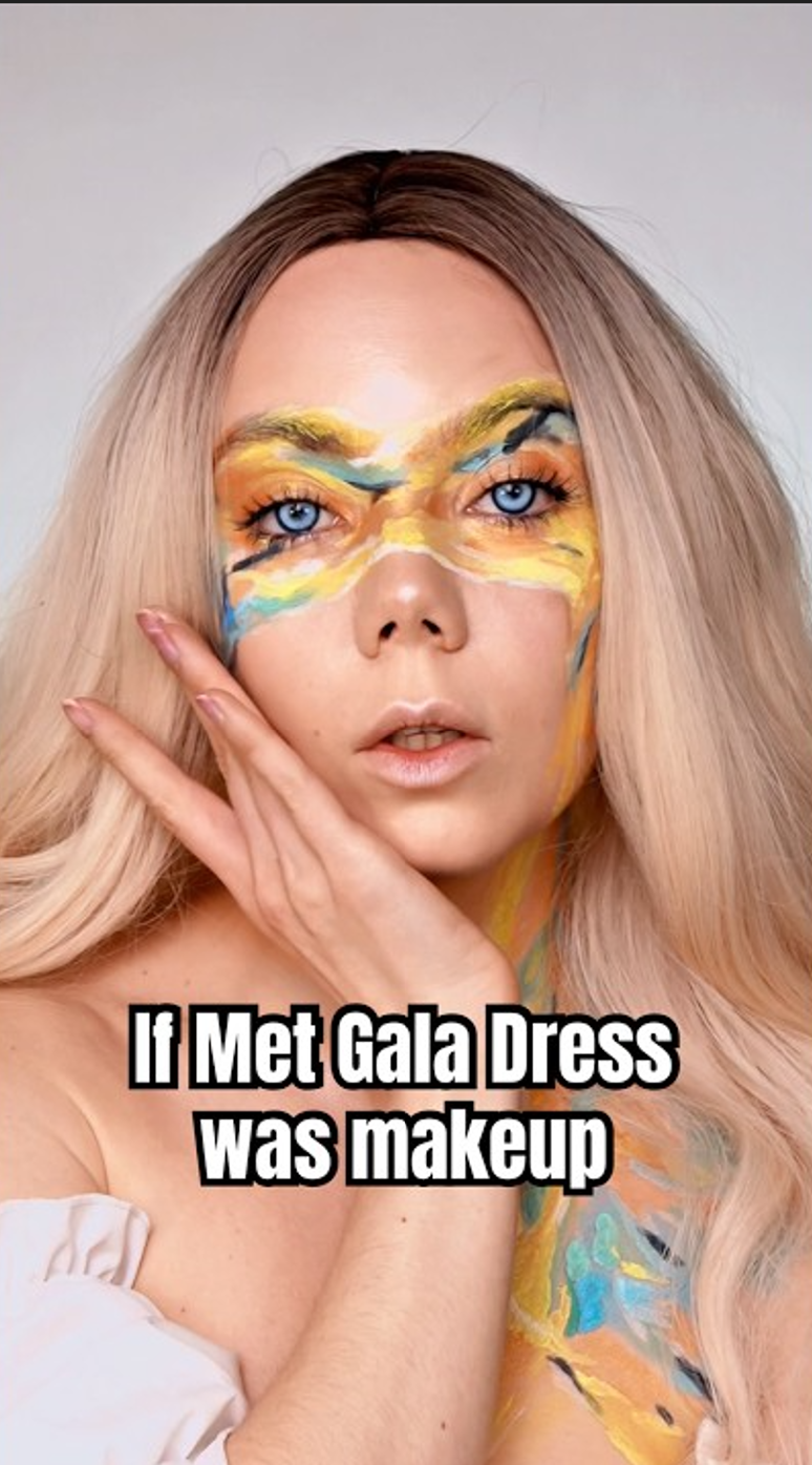 What if Emma Chamberlain’s Met Gala 2026 Mugler look turned into makeup