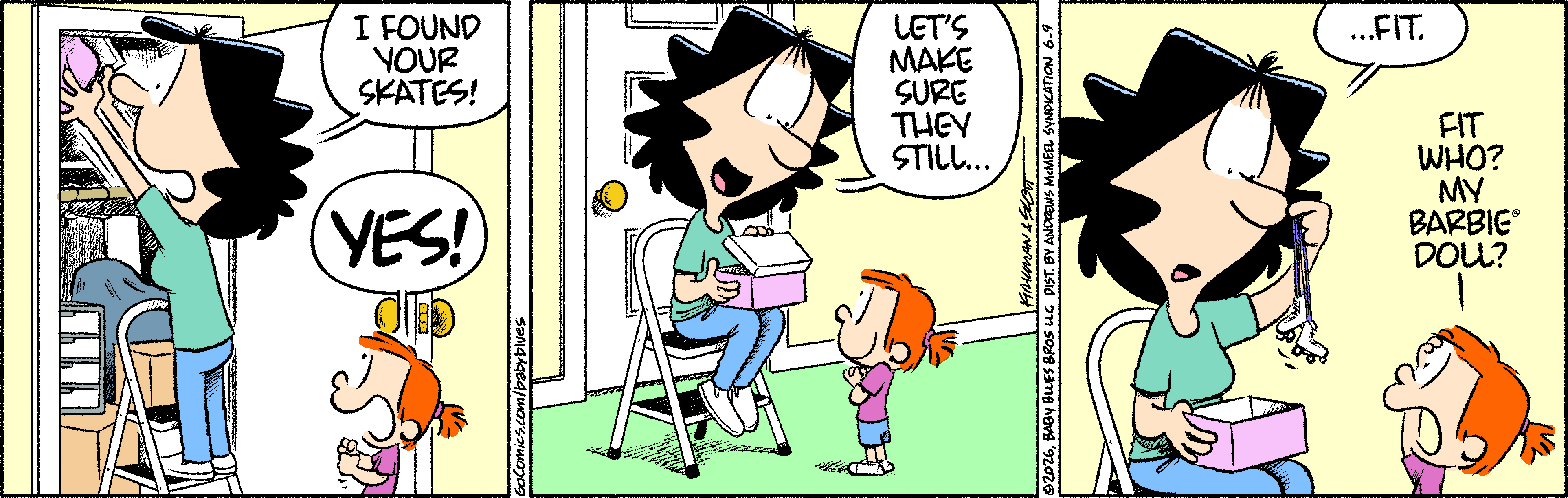 Baby Blues by Rick Kirkman and Jerry Scott