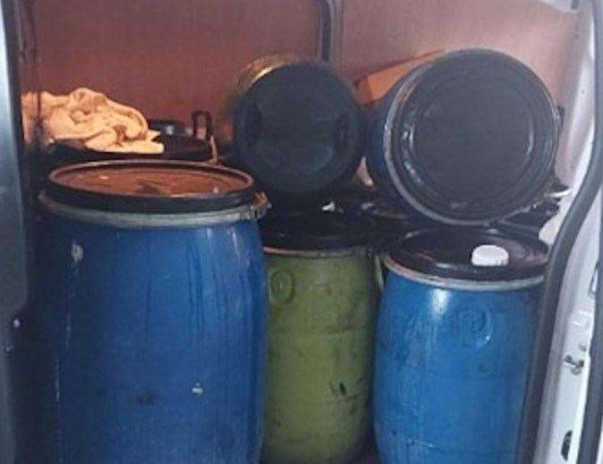 Three men from London arrested after cooking oil stolen from ...