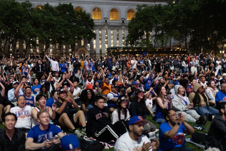 New York’s hottest club right now? A Knicks watch party.