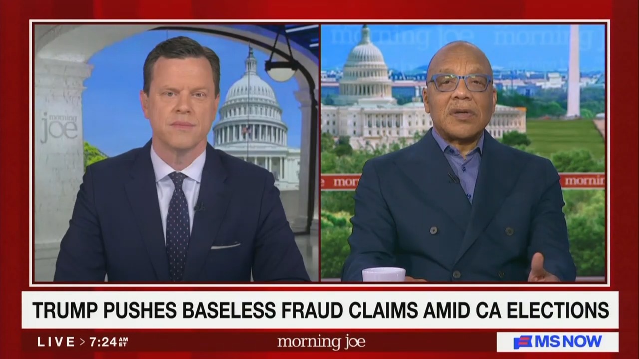 MS Now analyst asks how Republican Steve Hilton won in California if it ...