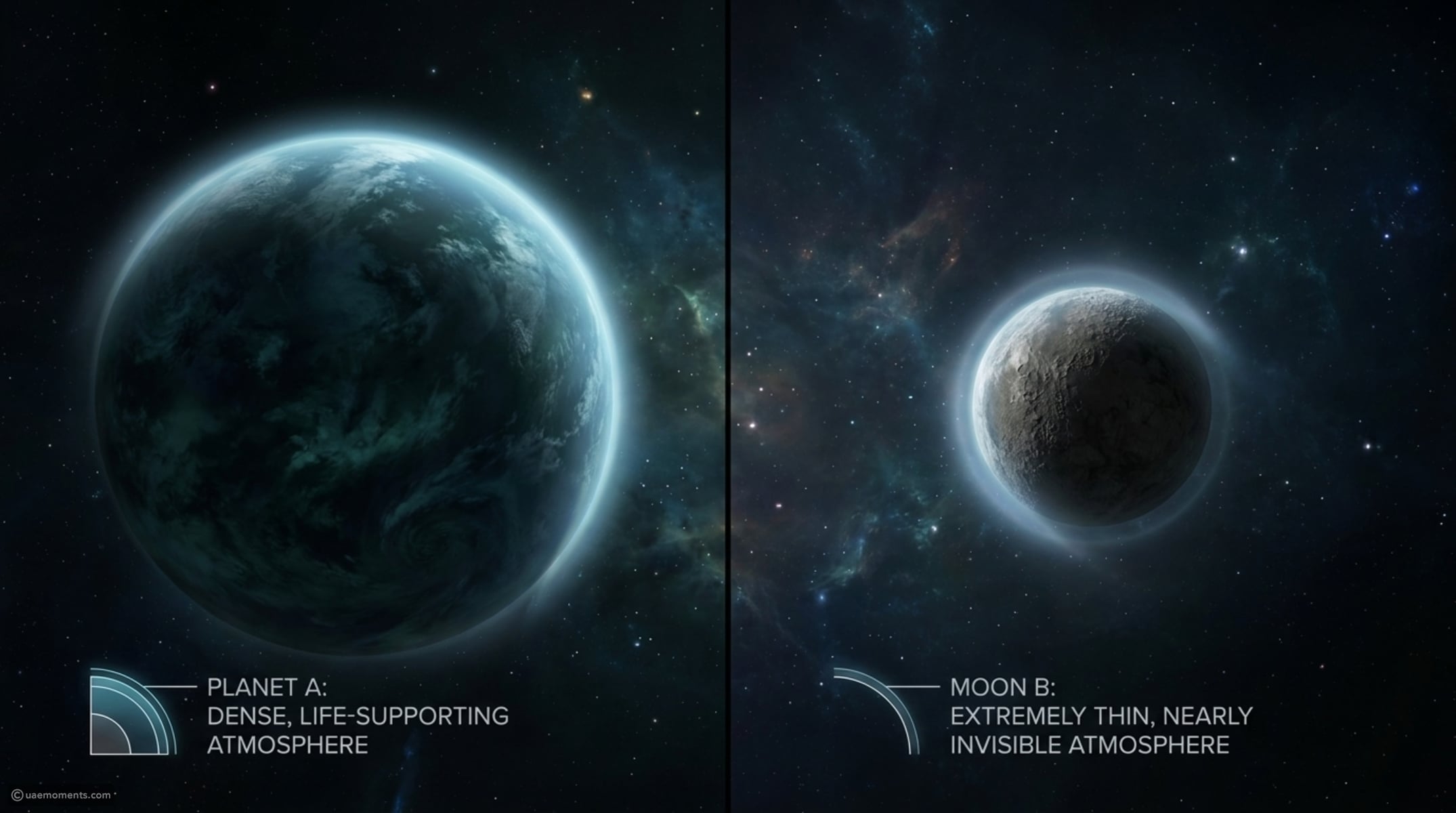 Researchers discovered an atmosphere in an unexpected place