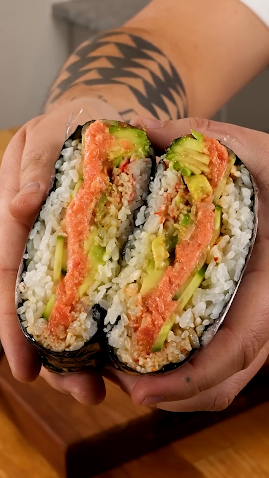 Sushi-inspired creation you can eat on the go