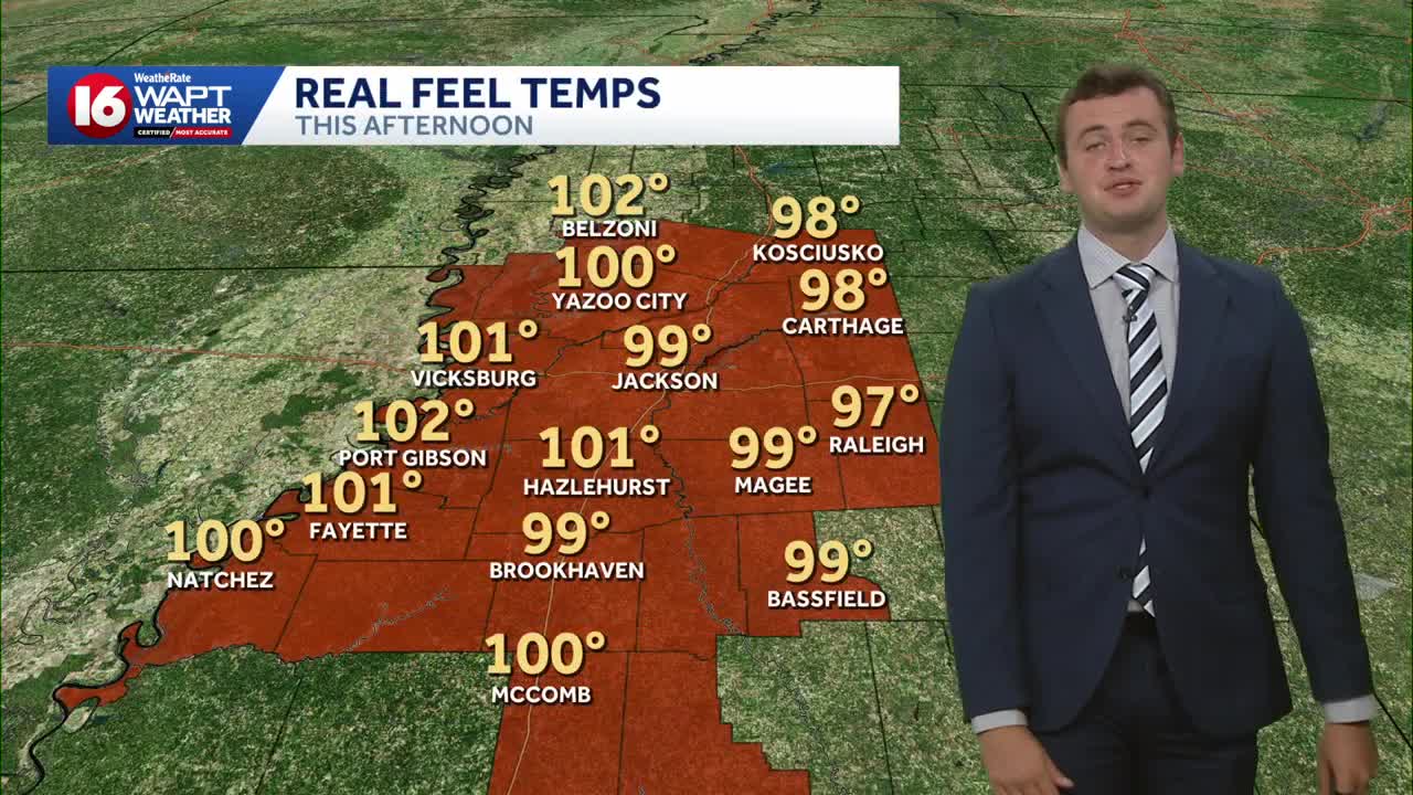 Another hot, humid day ahead