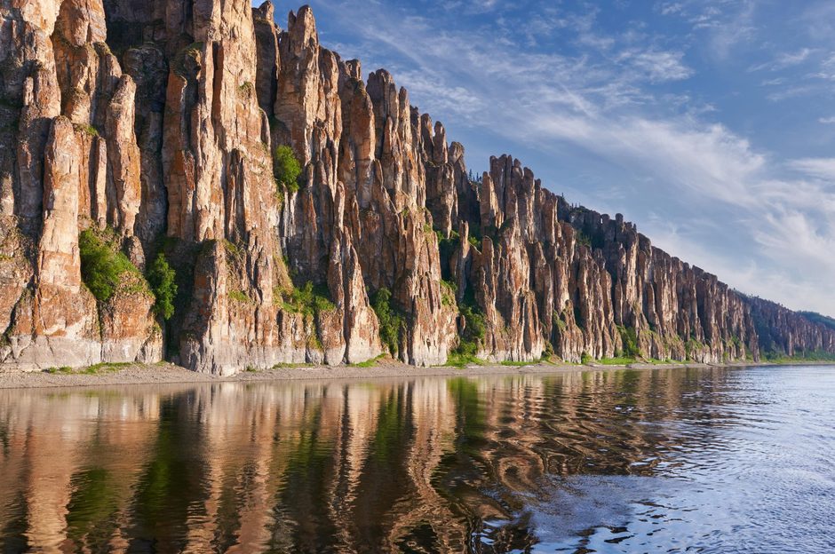 These colossal spires rise from the Siberian wilderness like ...