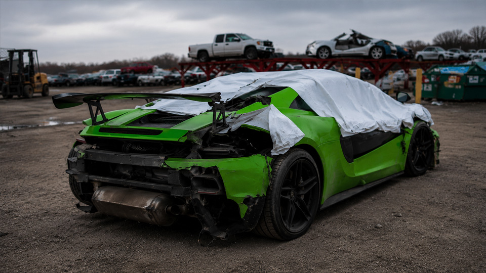 We bought our dream supercar at a salvage auction