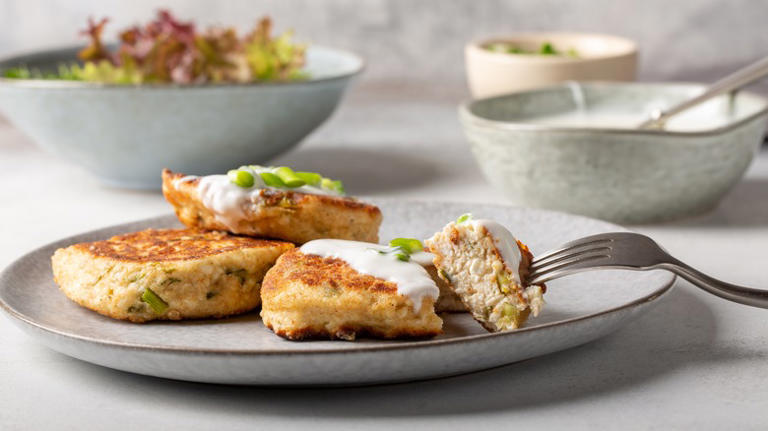 The fried zucchini fritters that will start your Greek dinner off right