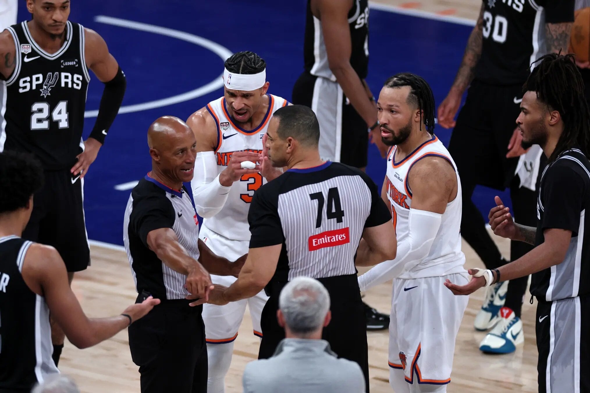 Knicks coach Mike Brown slams the refs after shocking Game 3 loss