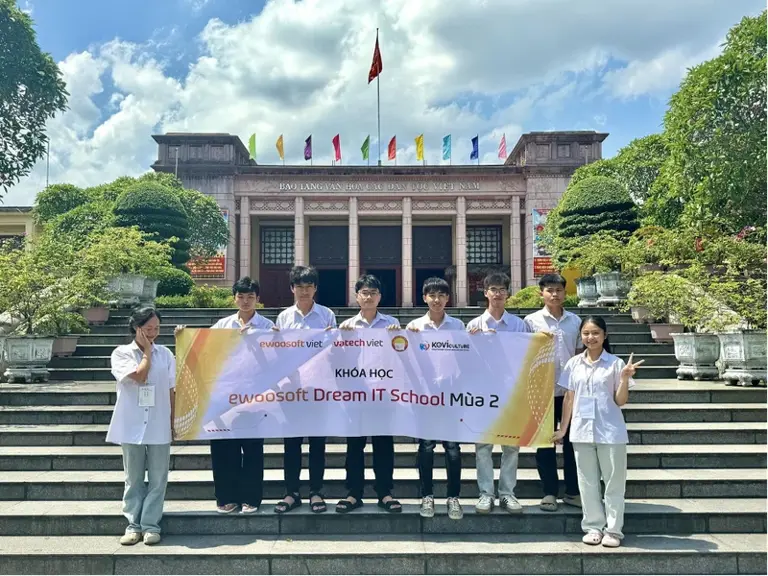 Mô hình hợp tác Việt - Hàn nâng cao năng lực số ứng dụng AI cho học ...