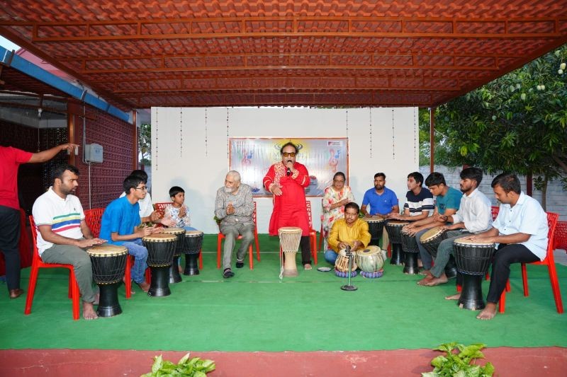 The beat of inclusion: Pt. Prodyut Mukherjee and Abhijeeth ...