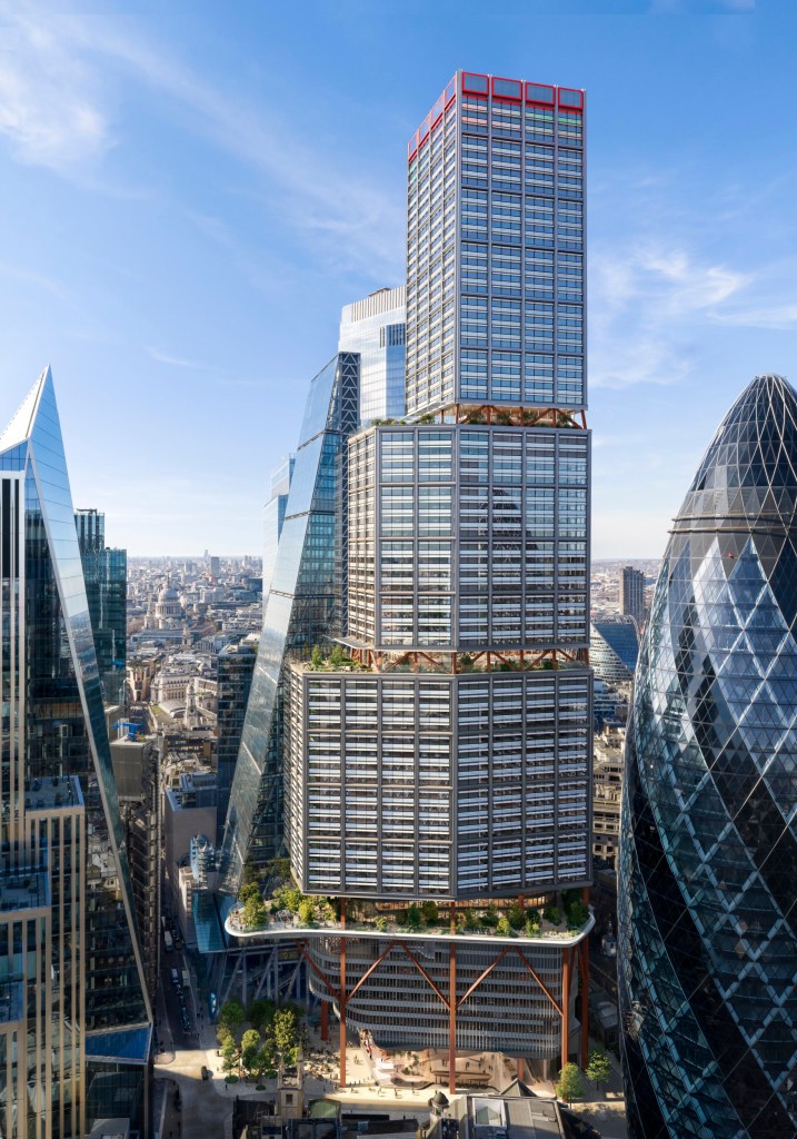 Plans show what London’s new £1 billion skyscraper will look like