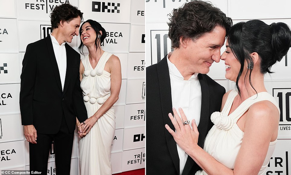 Katy Perry and Justin Trudeau make red carpet debut at NYC premiere