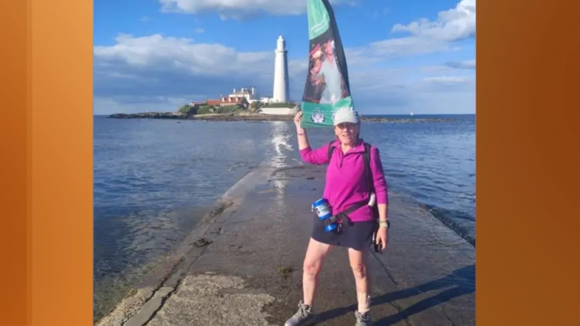 Wrexham mother completes two hundred and seventy mile walk to Whitley ...