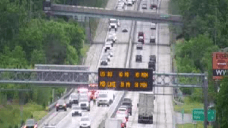 Section of I-83 clogged after motorcycle crash near Old Trail Road in ...