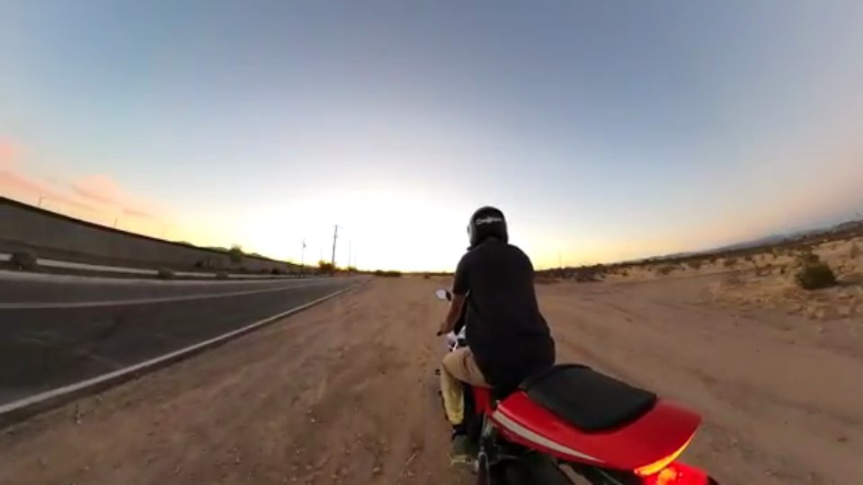 A fake cop tried to take my motorcycle keys and I knew right away he ...