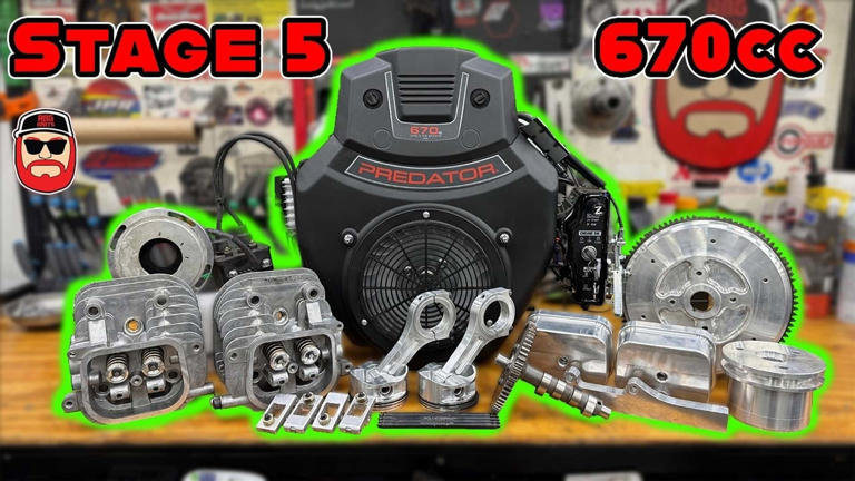 Some lunatic is putting a turbo onto a Harbor Freight motor. Plans ...