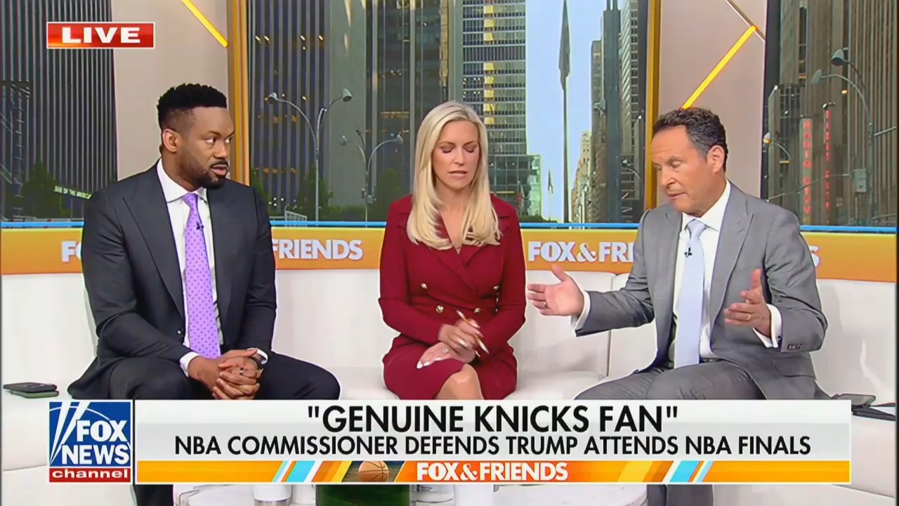 Fox’s Brian Kilmeade insists Trump got a ‘mixed’ reaction from crowd at ...