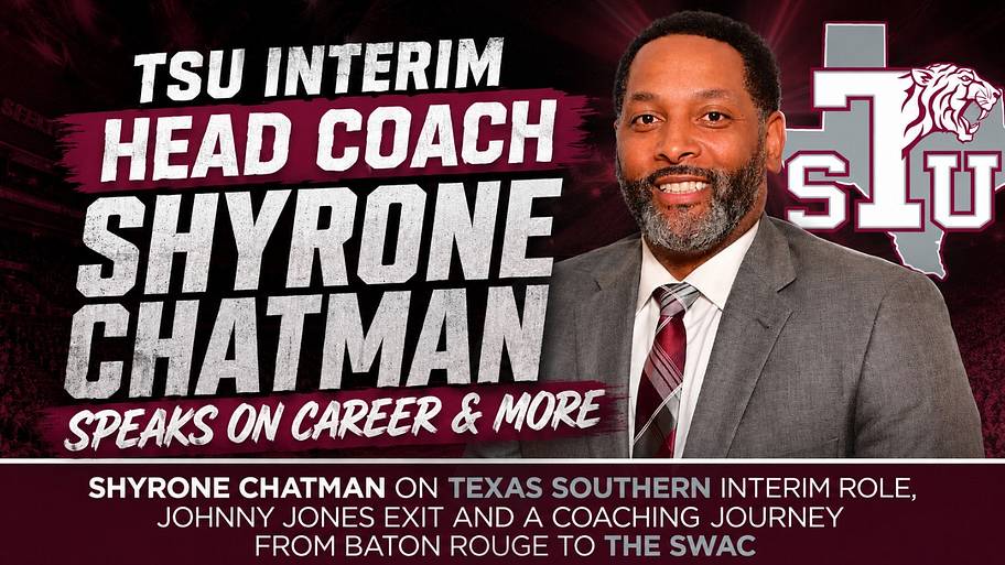Texas Southern's interim coach Shyrone Chatman speaks