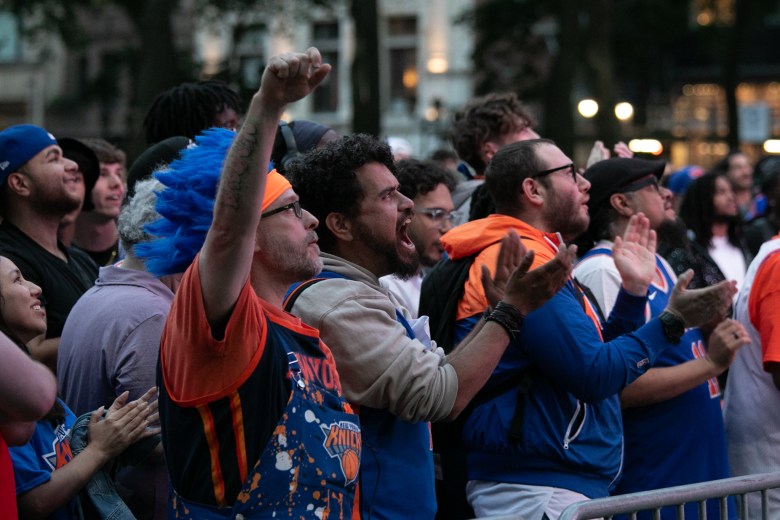 New York’s hottest club right now? A Knicks watch party.