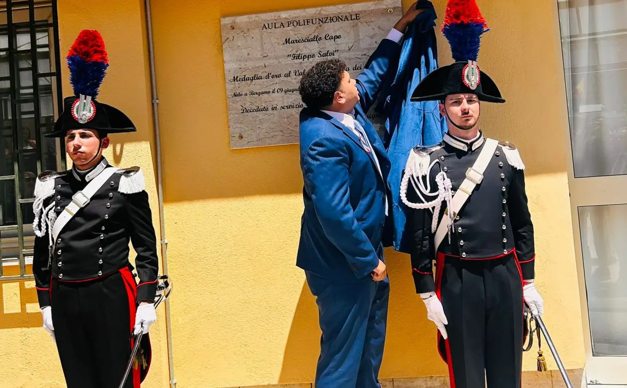 Intitolata al maresciallo Salvi l’aula di un liceo nel Palermitano ...