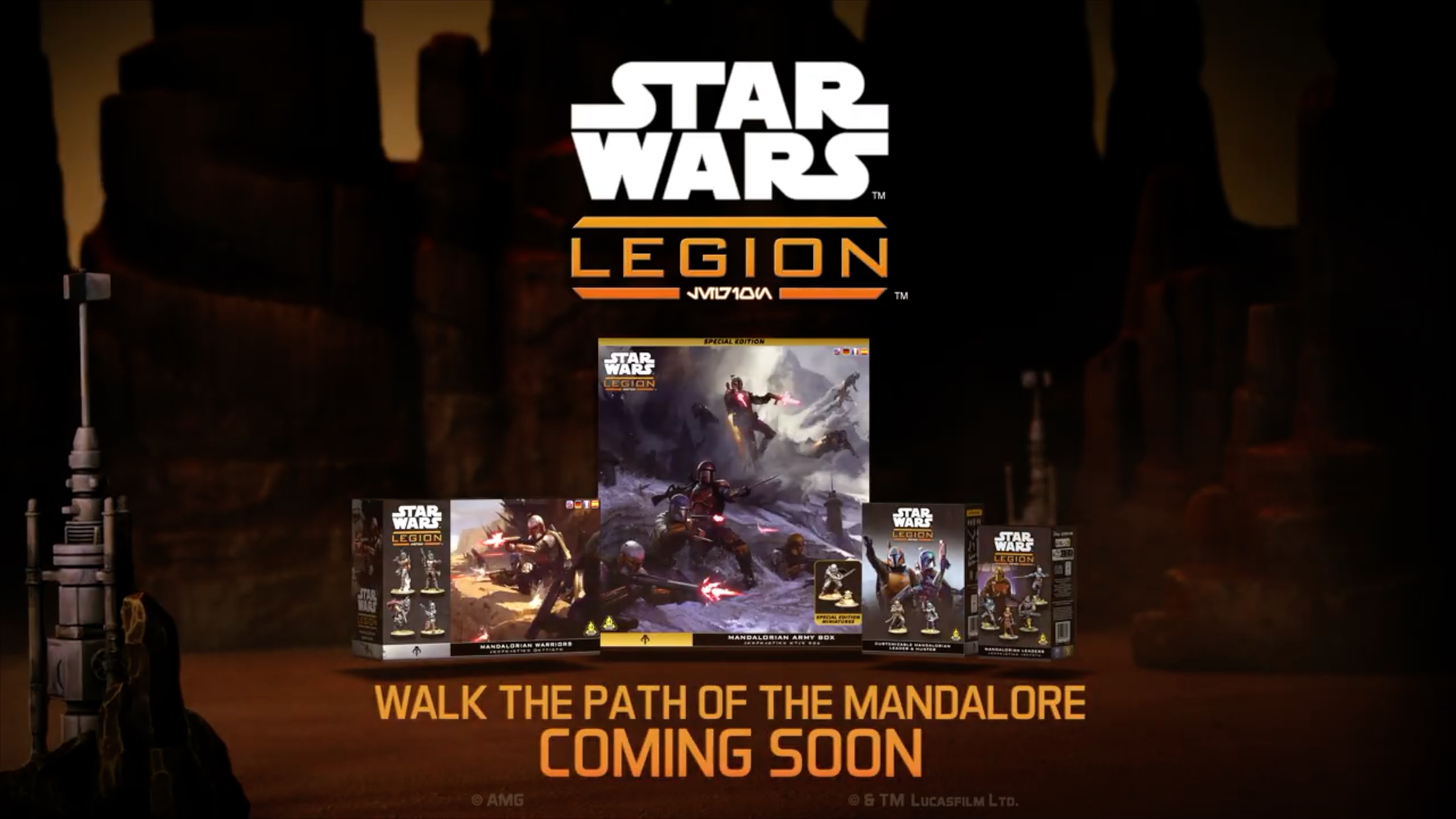 Star Wars Legion official Mandalorian army trailer