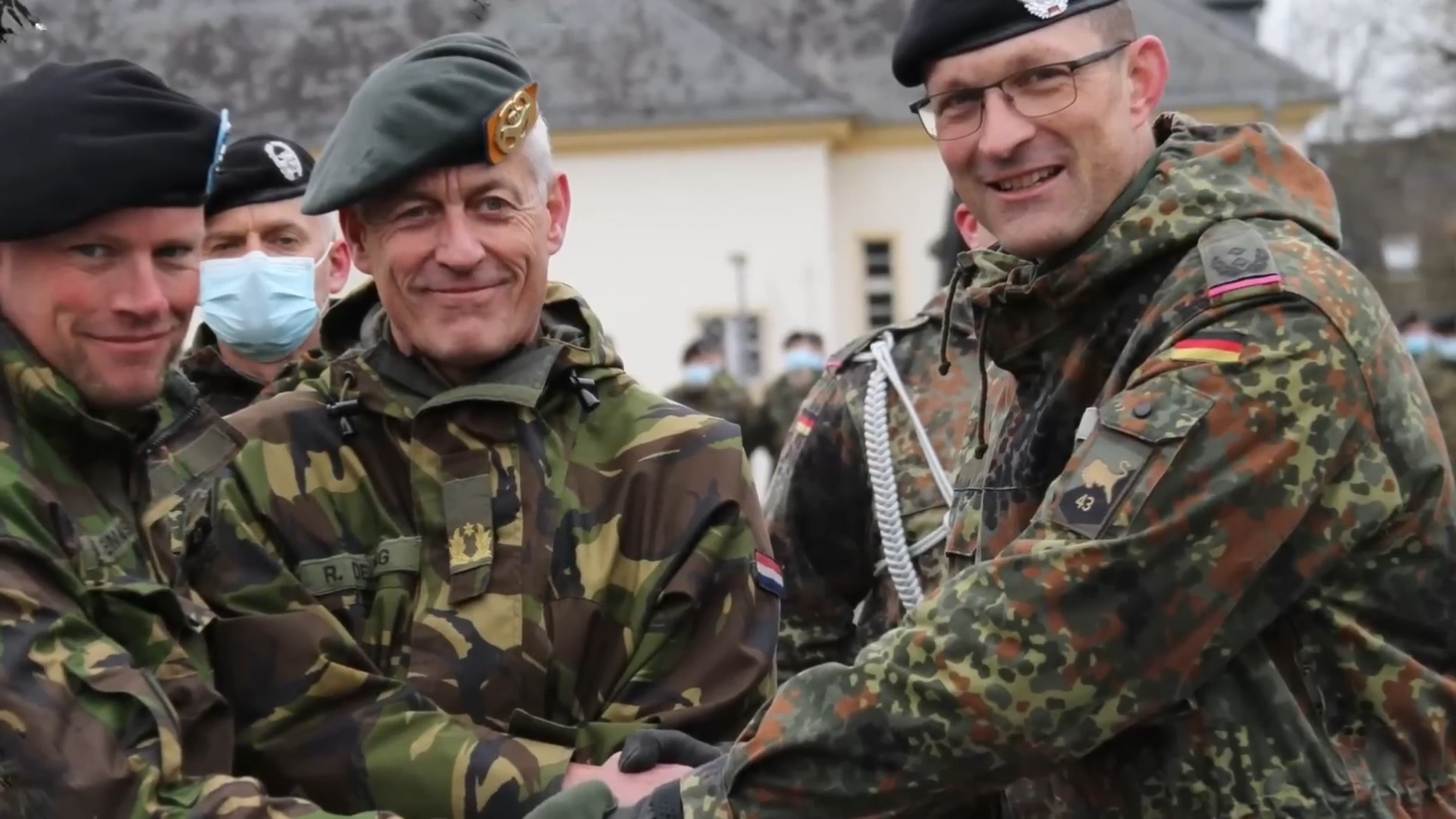 Why German panzer troops wear pink