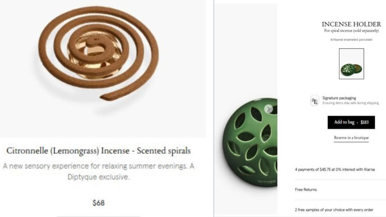 French brand sells Rs 6,500 'Kacchua Chhaap' scented spirals, desi ...
