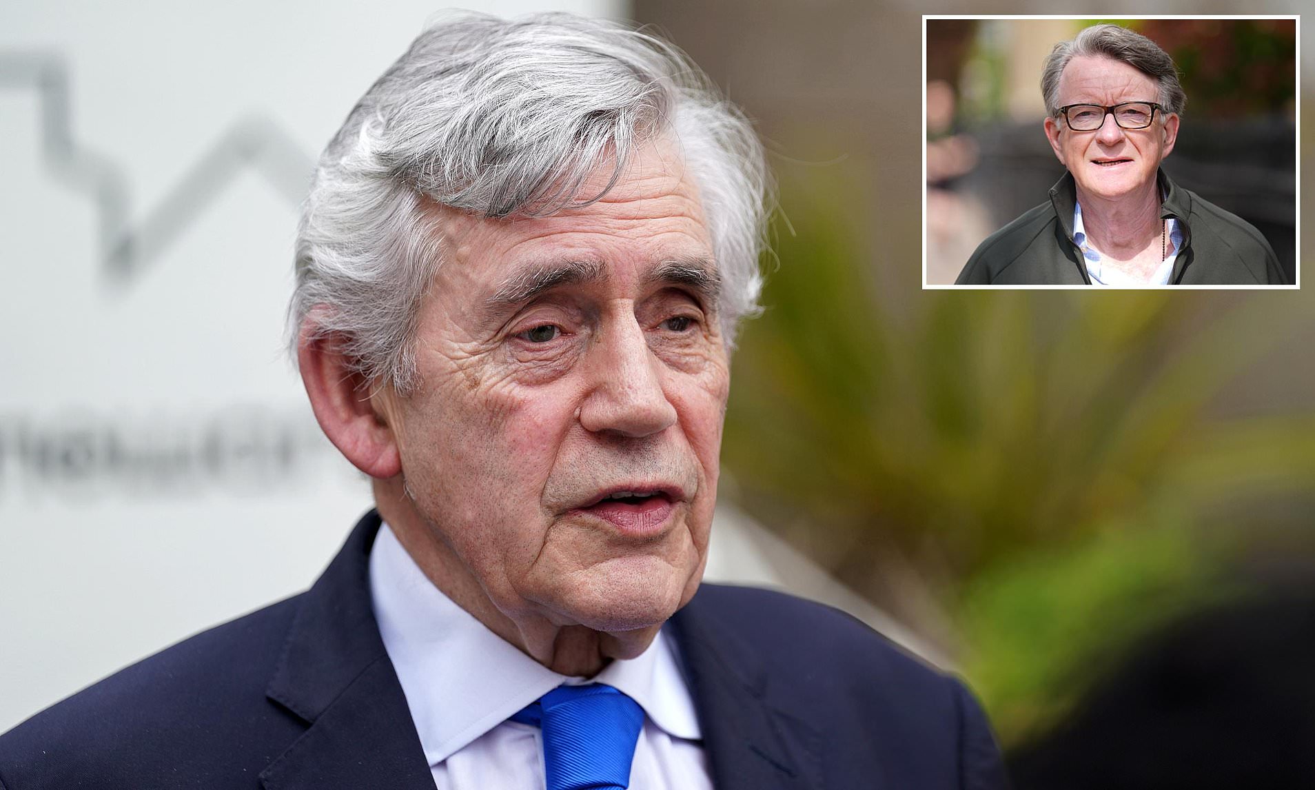 Police 'set to interview Gordon Brown' in Peter Mandelson probe