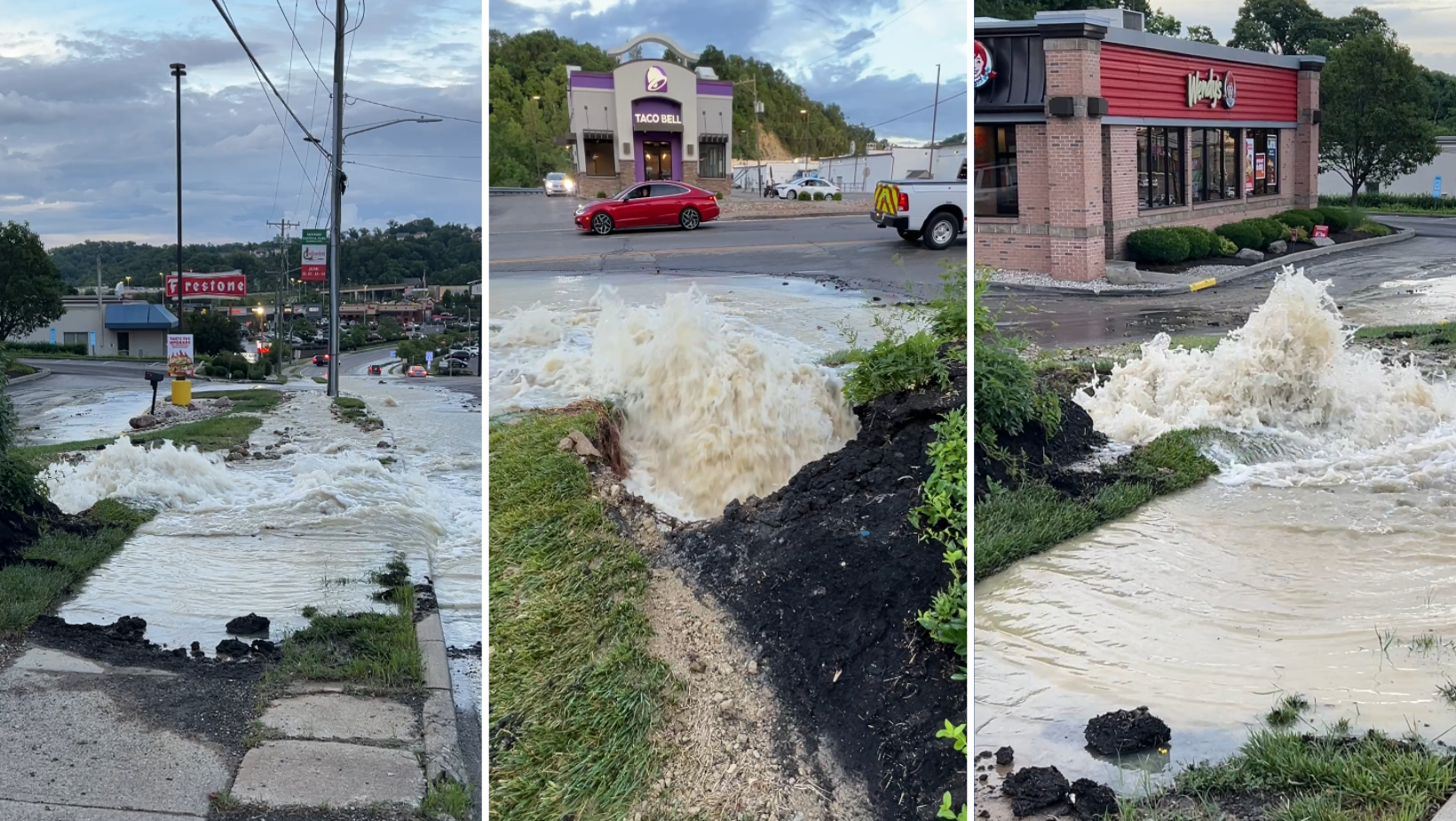 All lanes reopened on busy road in Newport after water main break