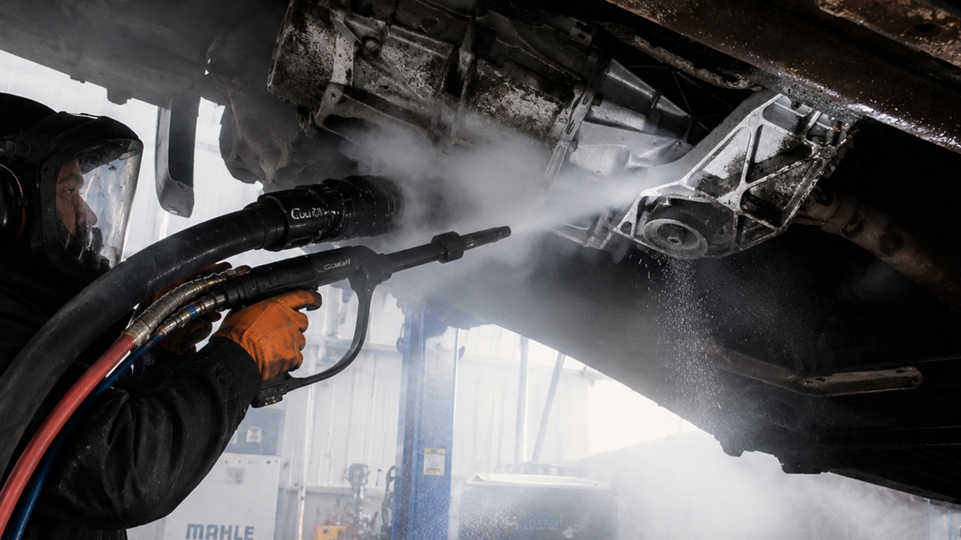 Ice blasting reveals this rare Ford’s hidden details