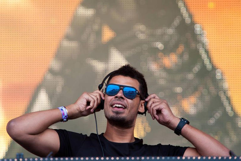 DJ Afrojack's final destination moment as metal blade pierces car ...