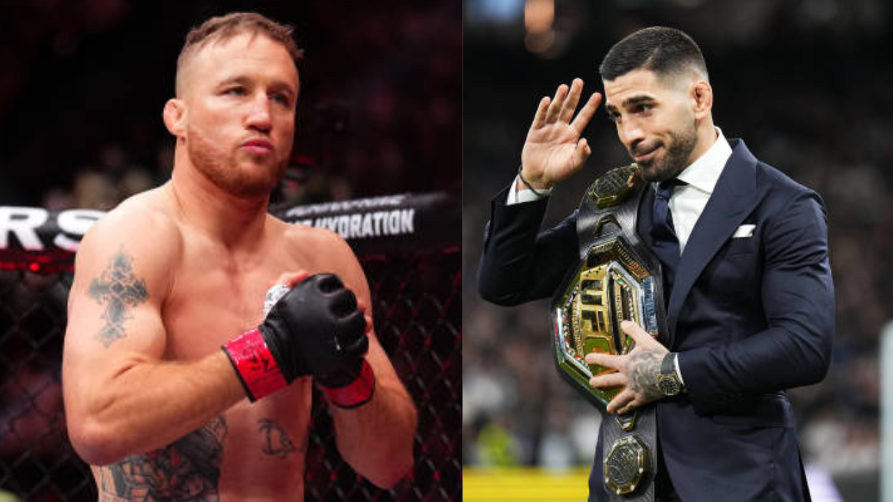 Sean Strickland gatecrashes Ilia Topuria and Justin Gaethje’s ugly spat ...