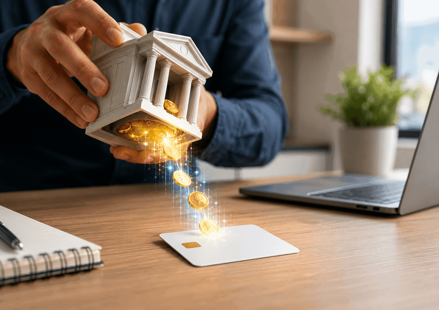 How you can transfer money from a bank account to a prepaid card