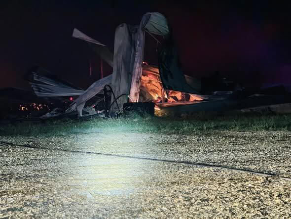 Early morning fire reduces building to ashes at Bremond chicken farm ...