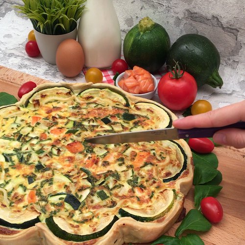 Zucchini tart