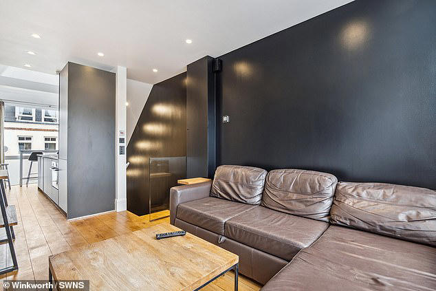 Slight-move! London home barely wider than a Tube carriage goes on sale ...