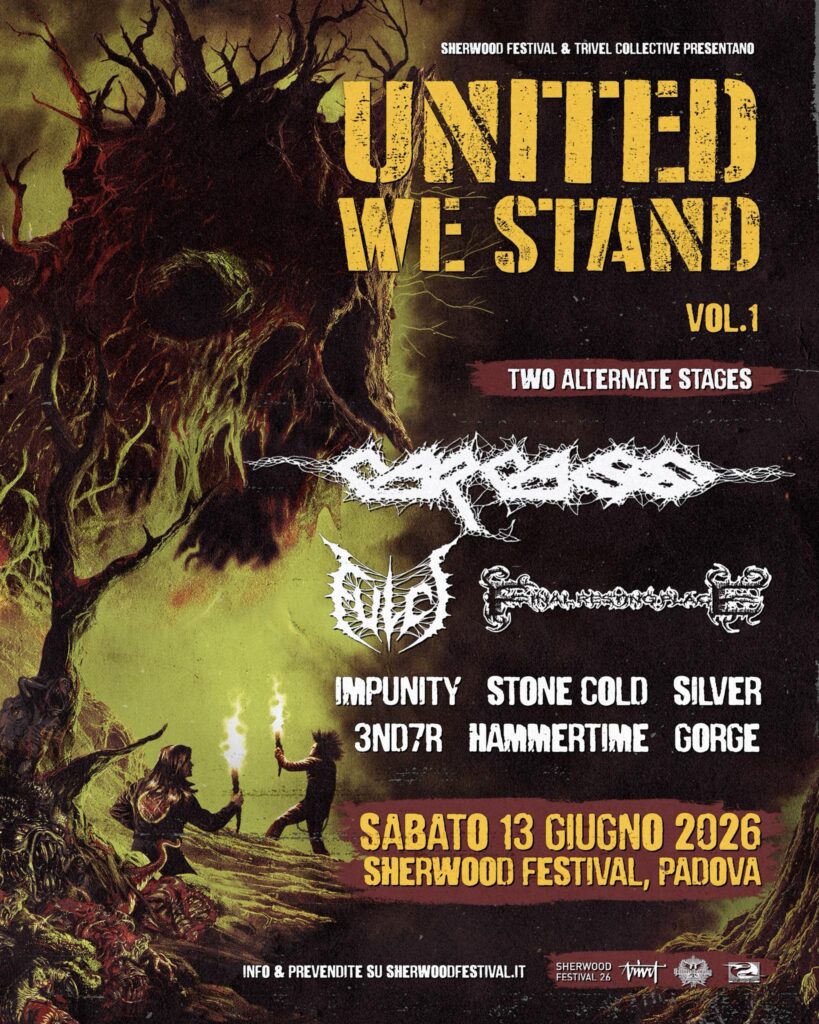 Sherwood Festival: annunciata la settimana inaugurale con Carcass e Fulci