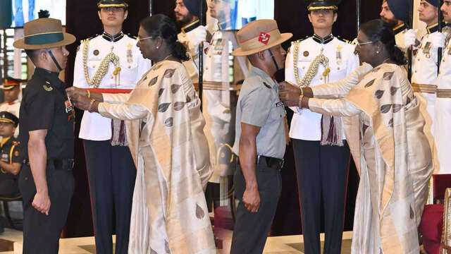 Major Bhargav Kalita and Rifleman Dhurba Jyoti Dutta awarded Shaurya Chakra